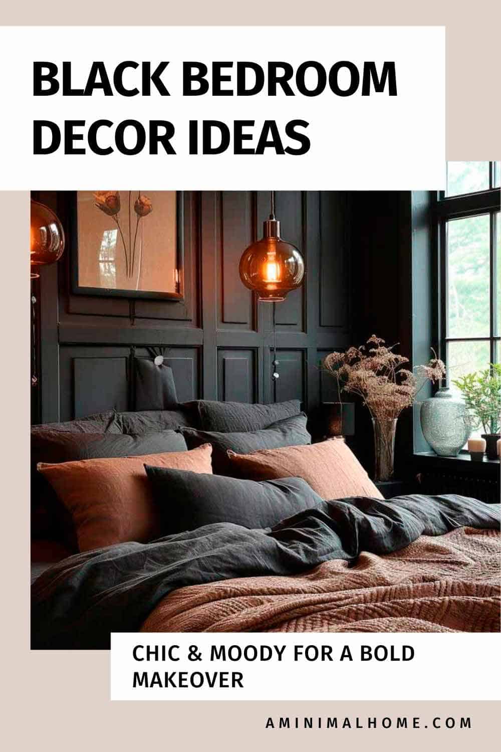 Black Bedroom Decor Ideas - A Minimal Home